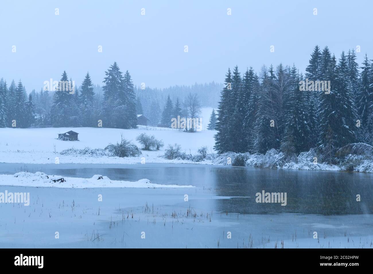German snowstorm hi-res stock photography and images - Alamy