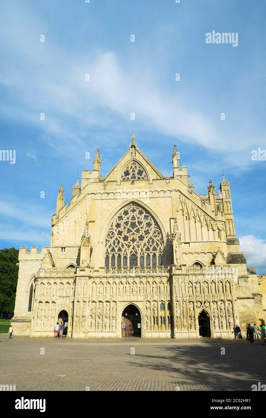 Exeter Cathedral. UK Stock Photo - Alamy