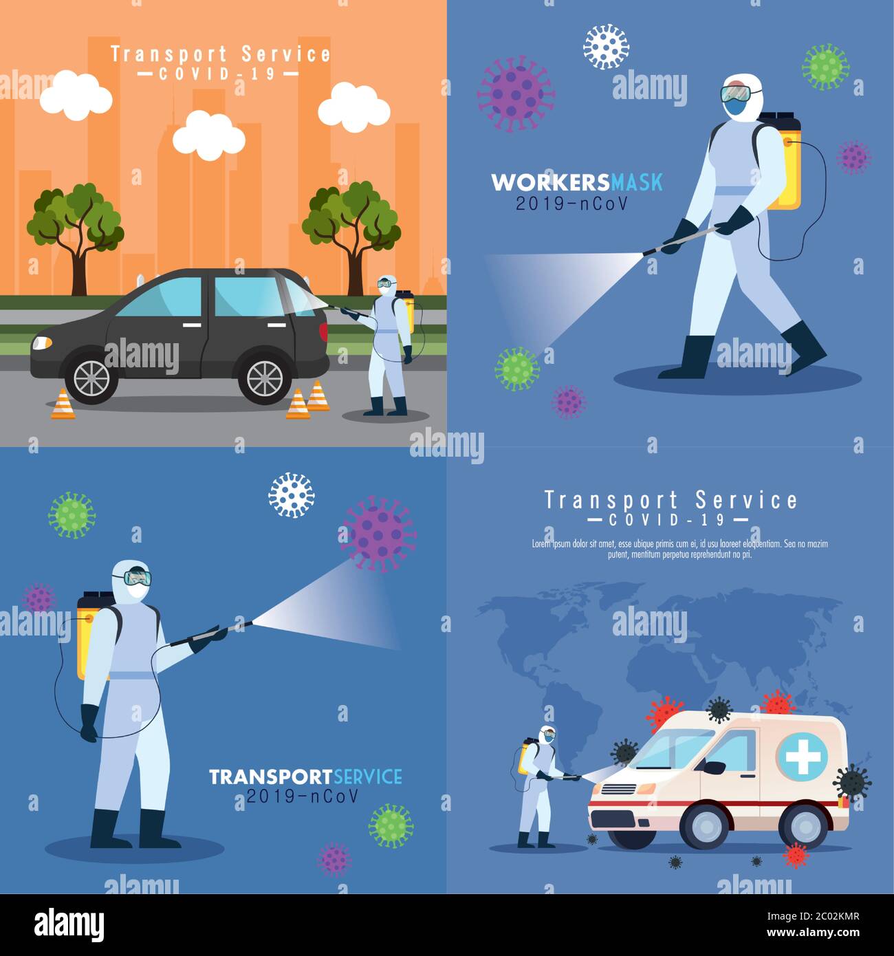 cars disinfection service, prevention coronavirus covid 19, clean ...