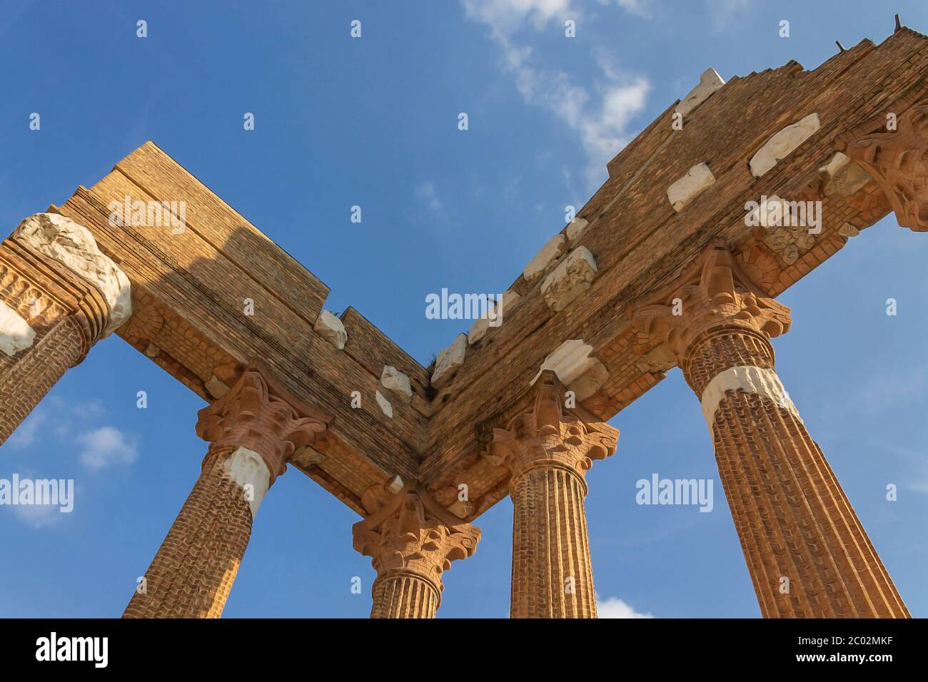 The ancient Roman temple called Capitolium Stock Photo - Alamy