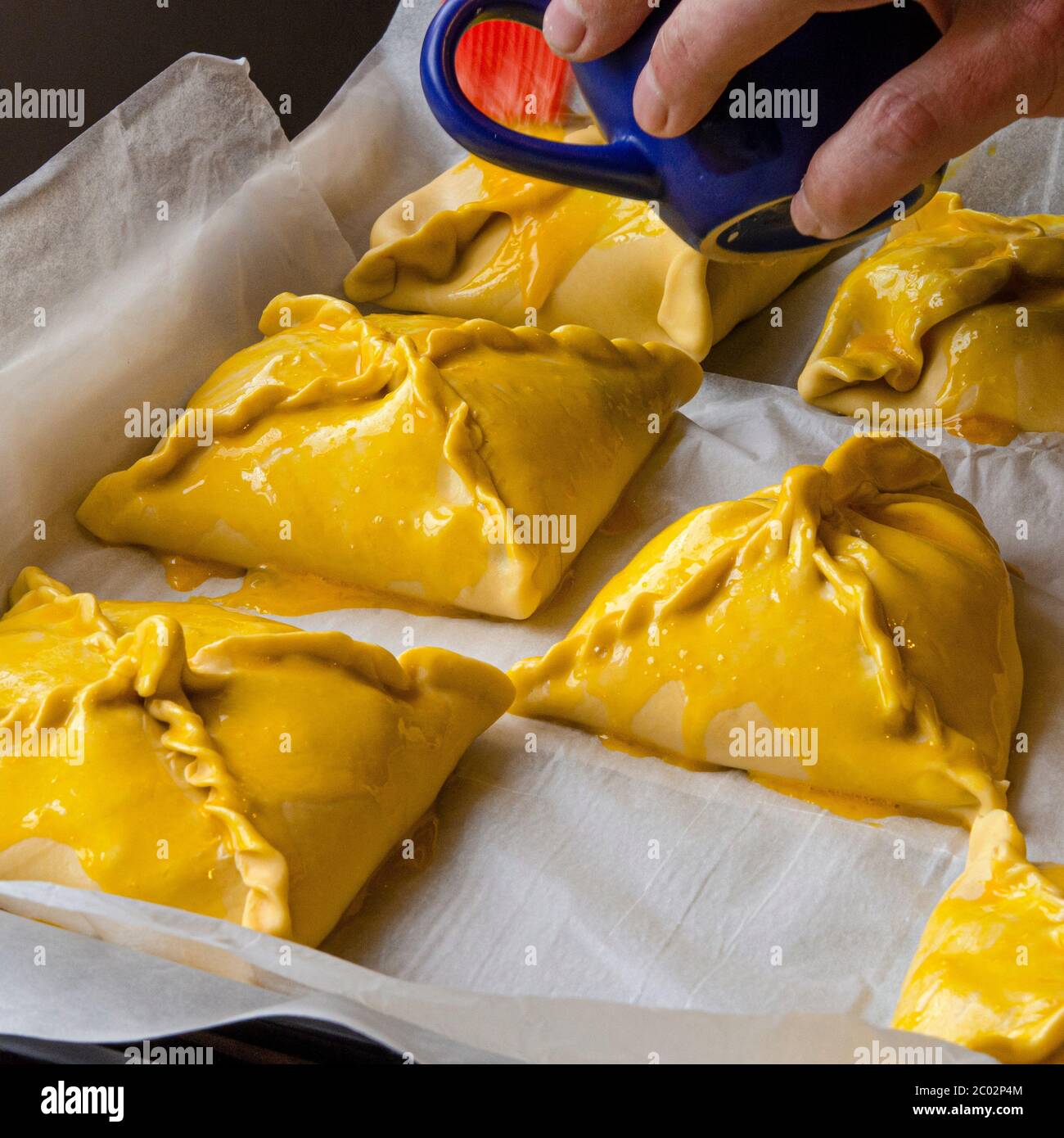 Process making delicious cake close hi-res stock photography and images ...
