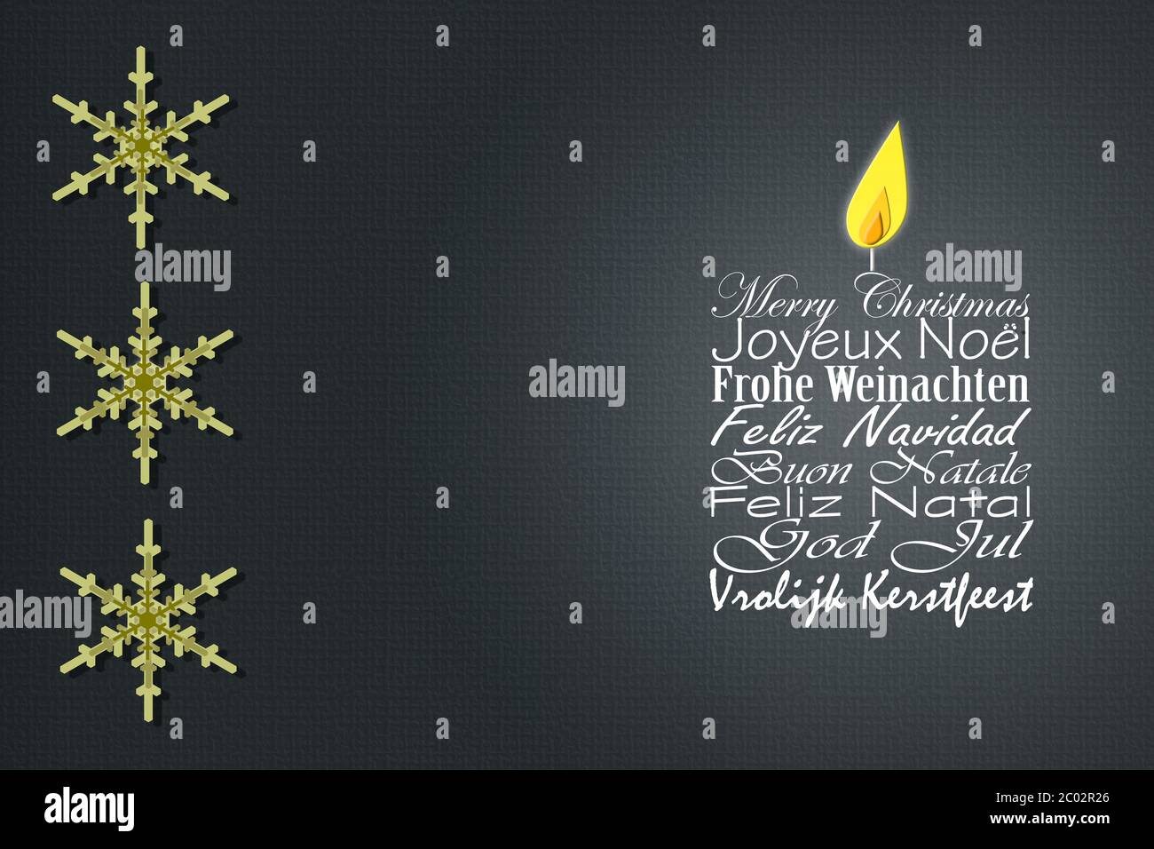 International Merry Christmas wishes in multiple languages English ...