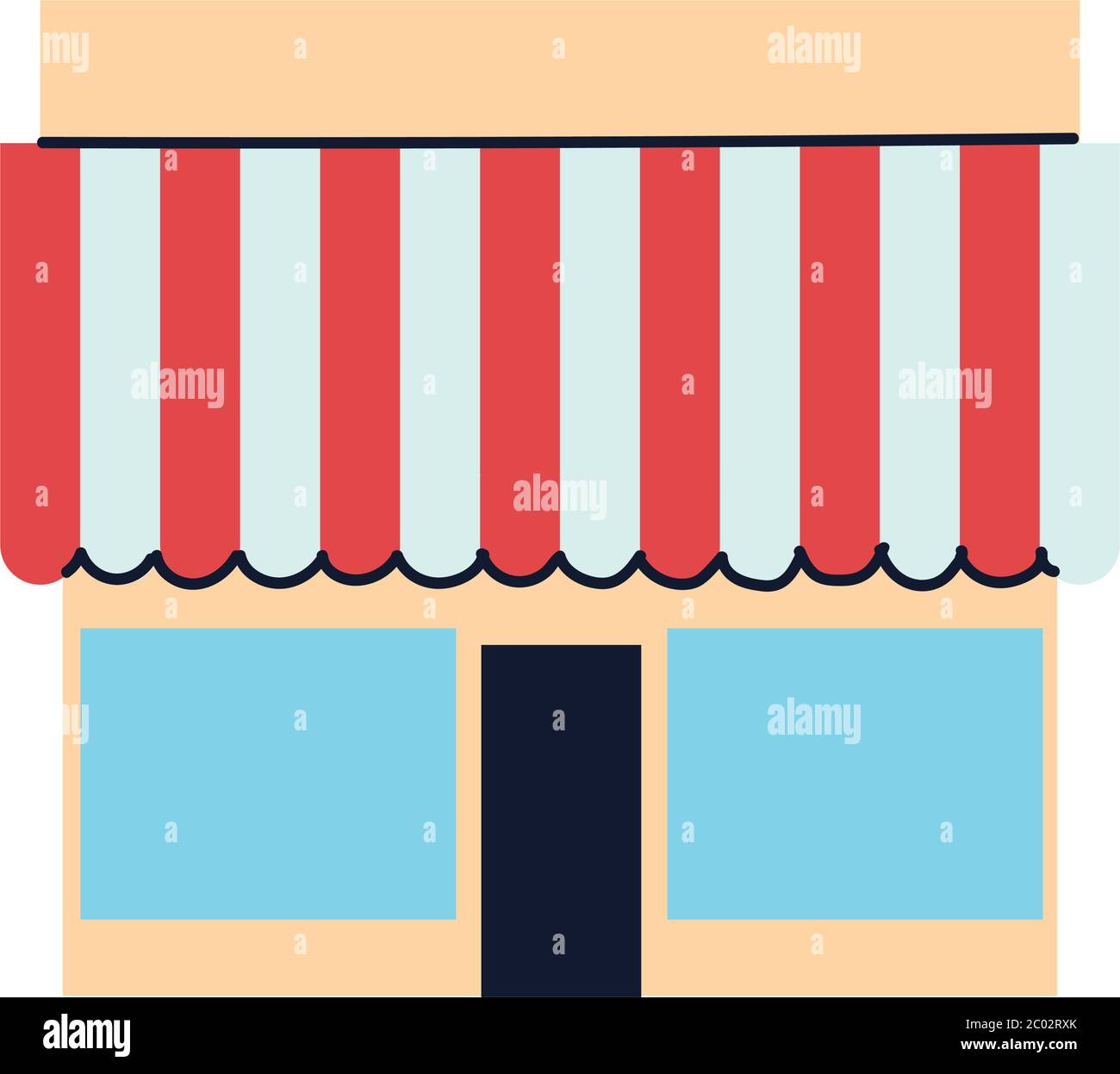 store with merchandise and location vector illustration desing Stock Vector Image & Art - Alamy