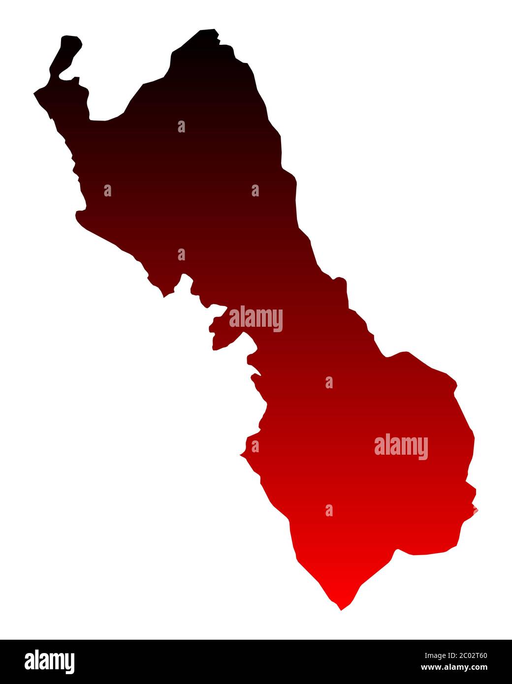 Map of Region Lima Stock Photo - Alamy