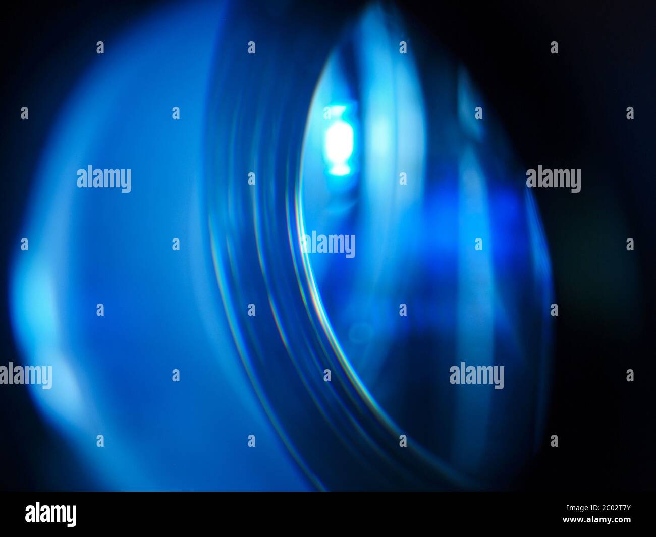 Led projector lens close up Stock Photo - Alamy