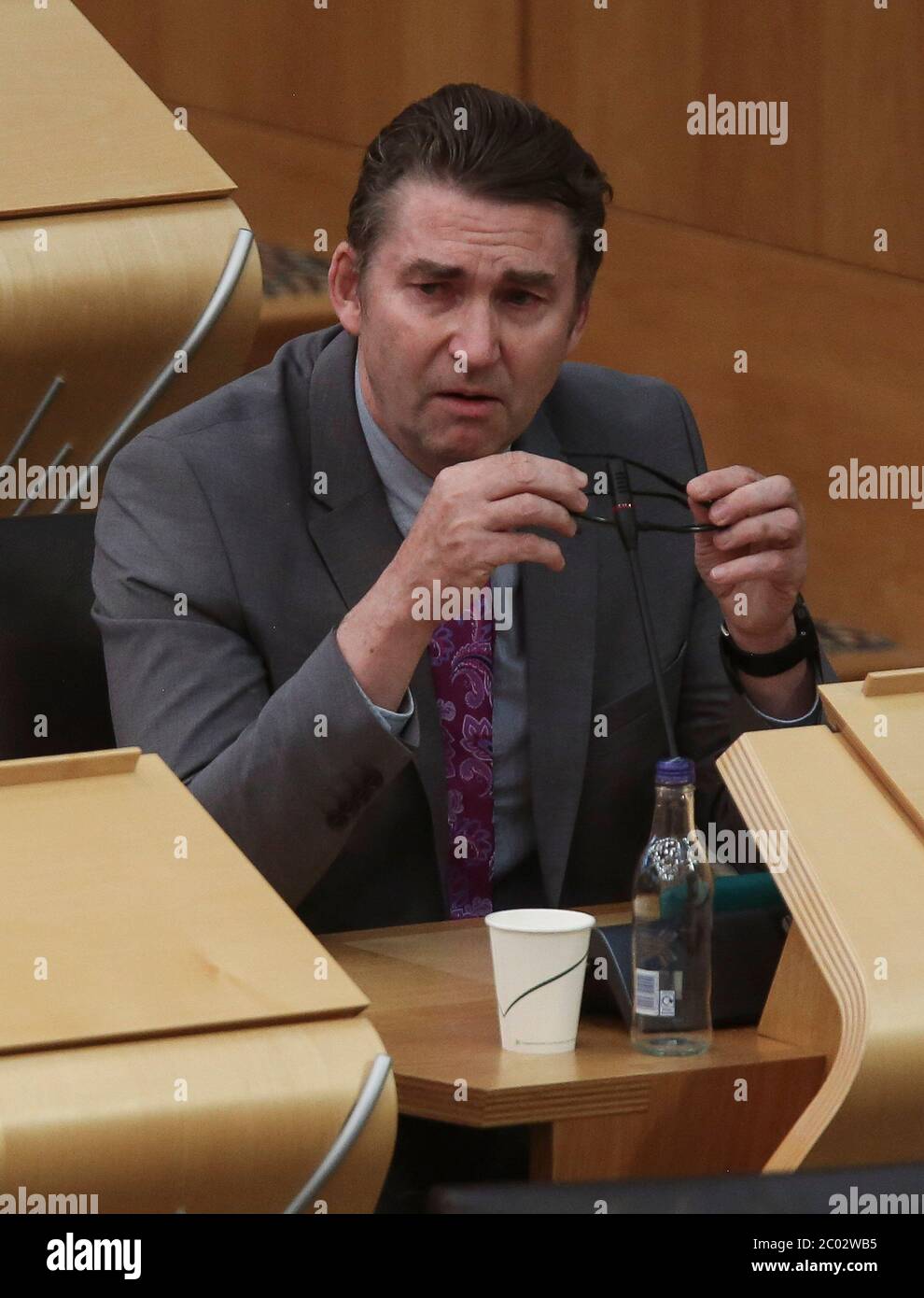 Brian Whittle MSP during the Scottish Government Debate: Showing ...