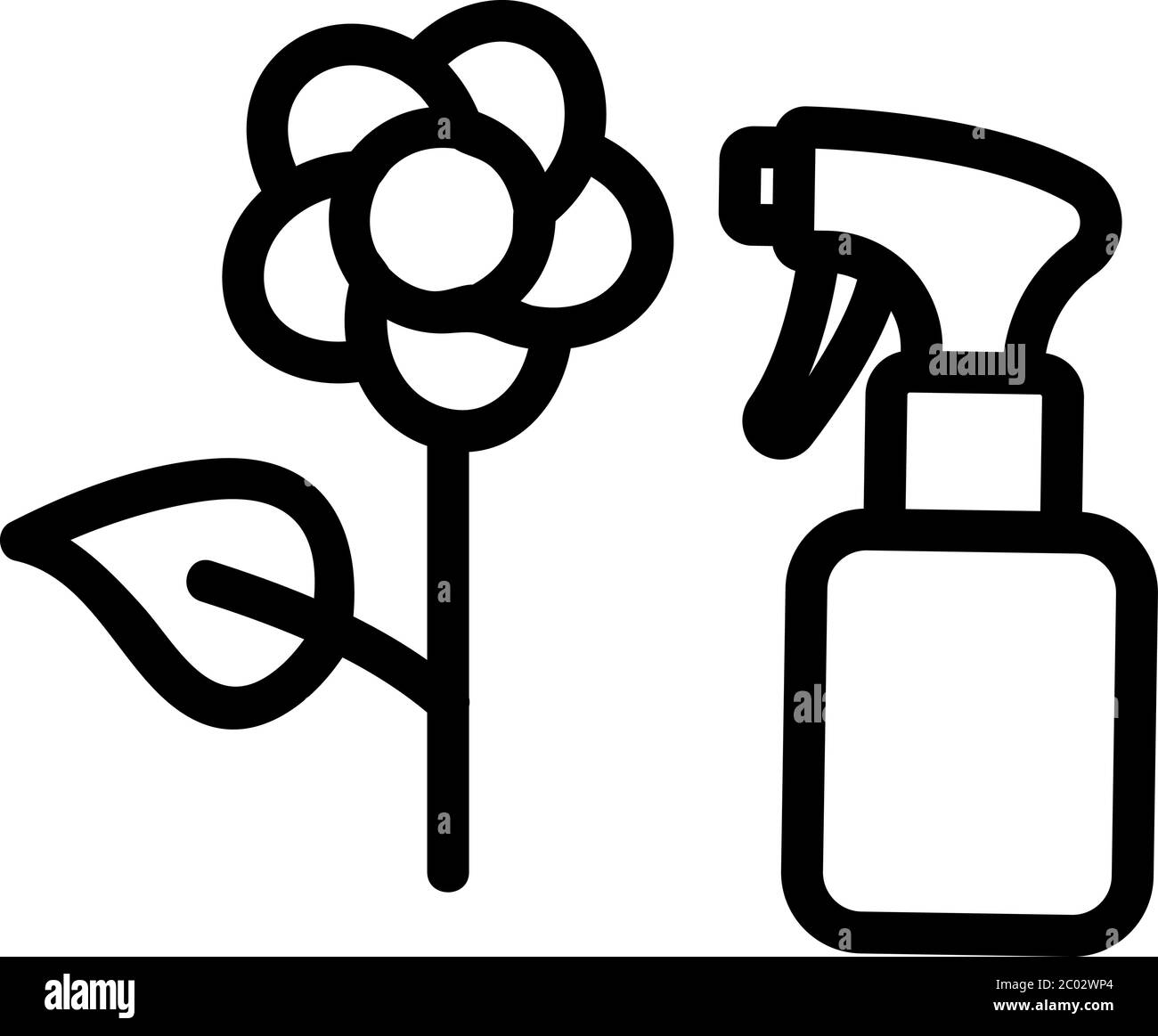 Garden vector outline map Black and White Stock Photos & Images - Alamy