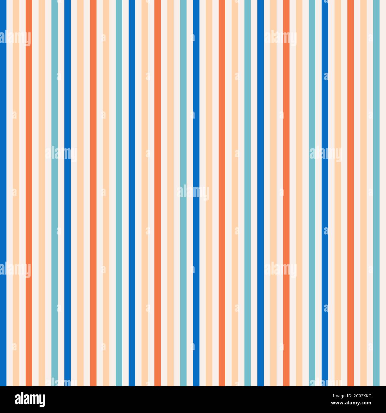 Stripe seamless pattern with colorful colors parallel stripes. Vector ...