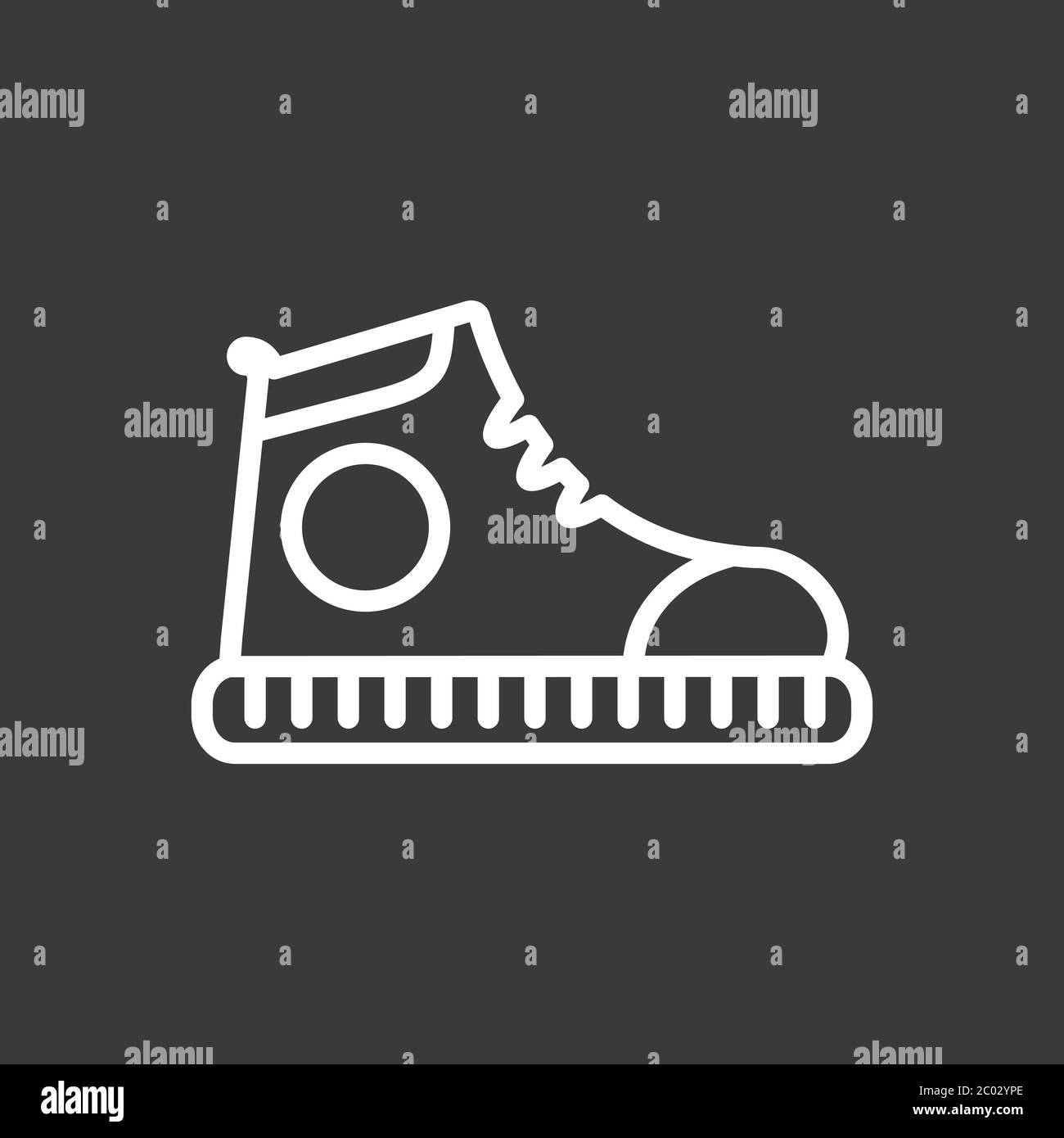 Sneakers vector icon, shoes symbol isolated on background Stock Vector ...