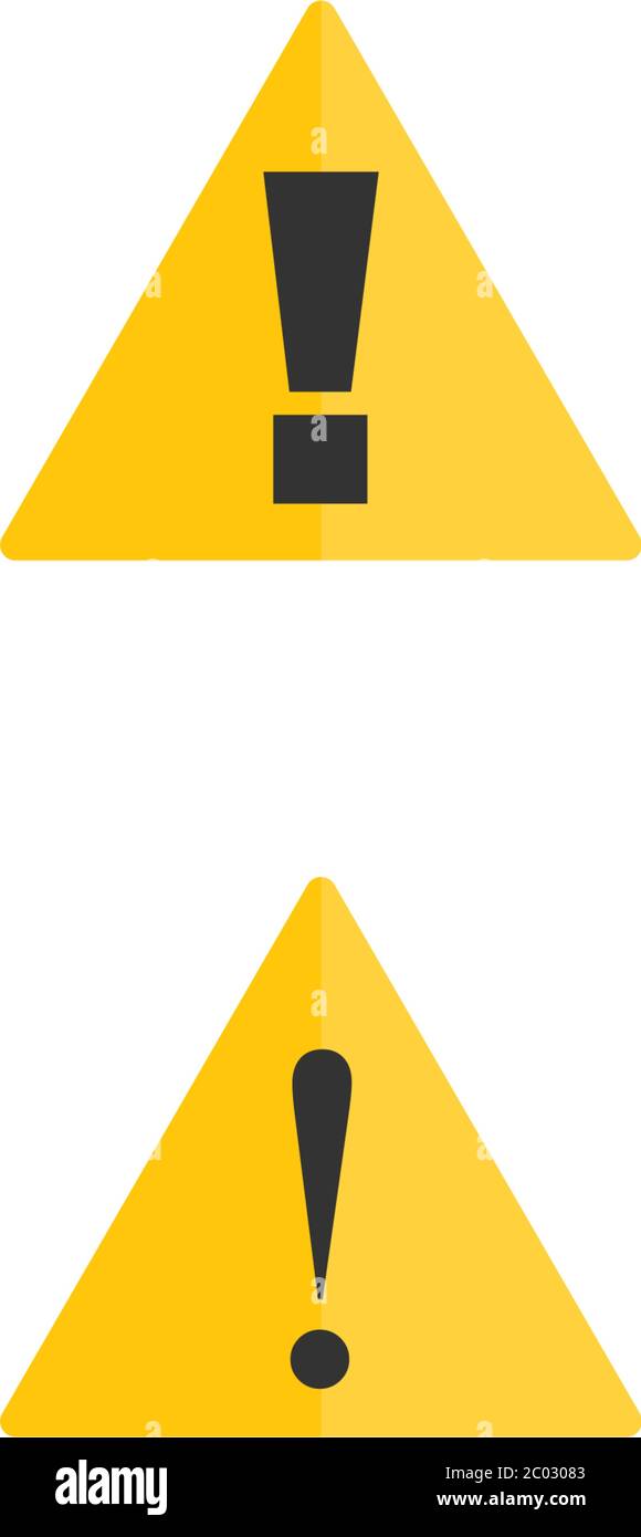 Warning logo, Prohibition, Exclamation mark beware icon template ...