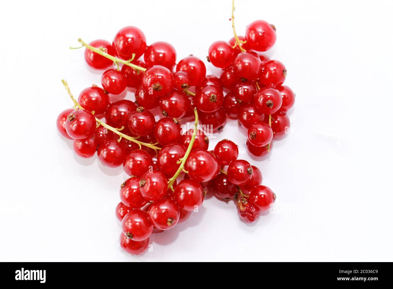 Red white currant sour Cut Out Stock Images & Pictures - Alamy