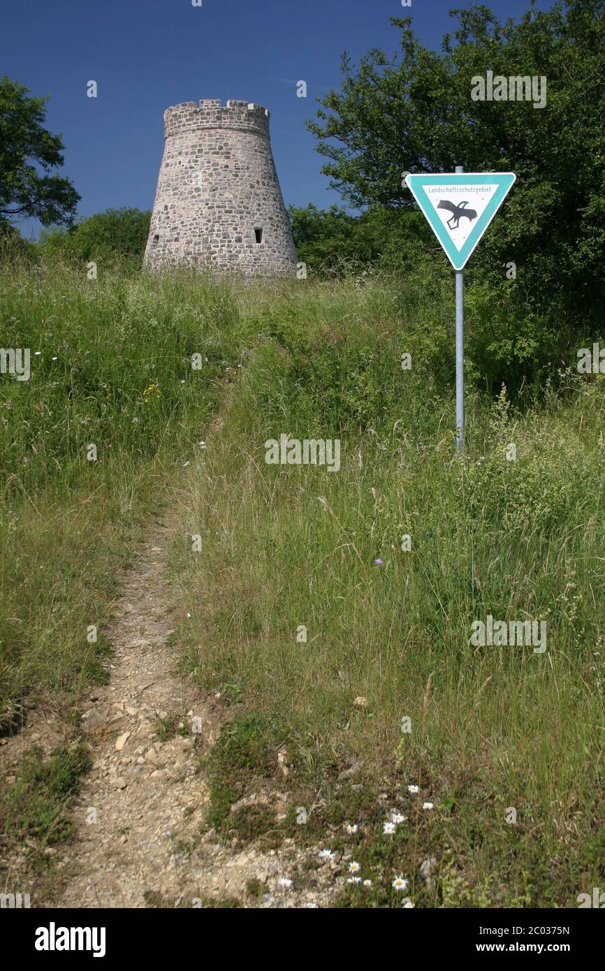 Windmill stump 5 Stock Photo - Alamy