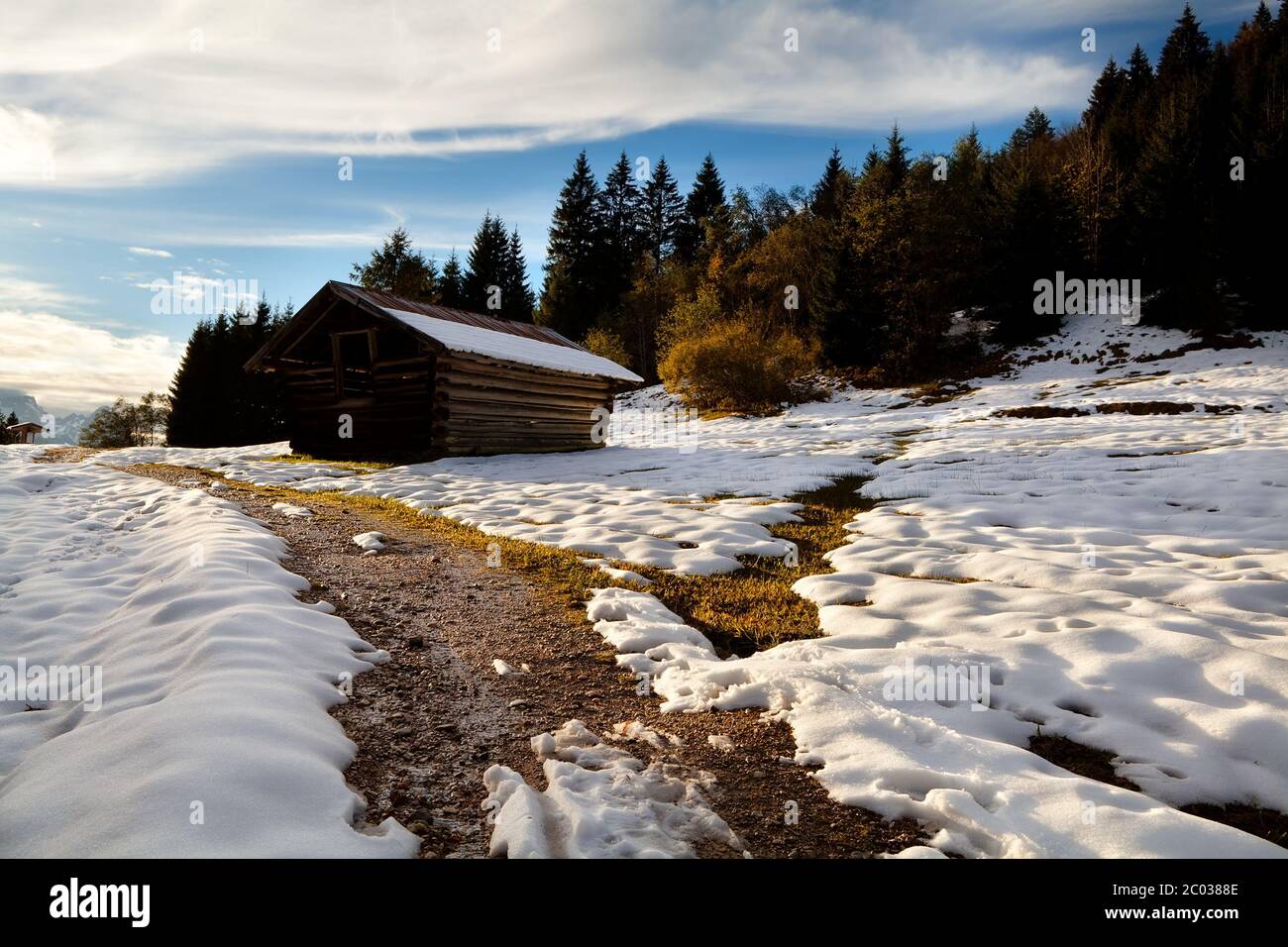 German hut way hi-res stock photography and images - Alamy