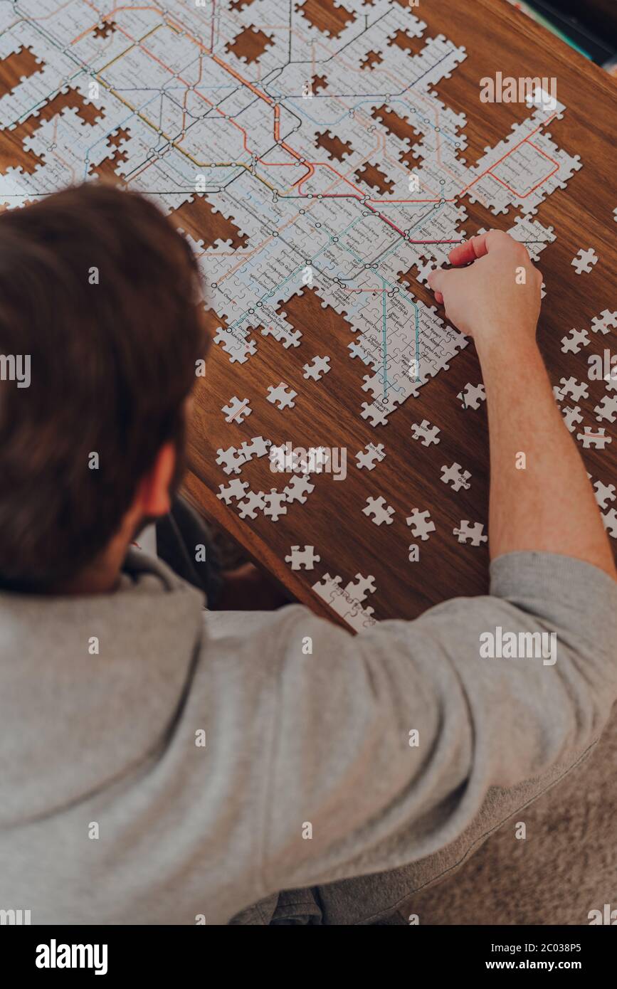 Henry c beck london underground map hi-res stock photography and images ...