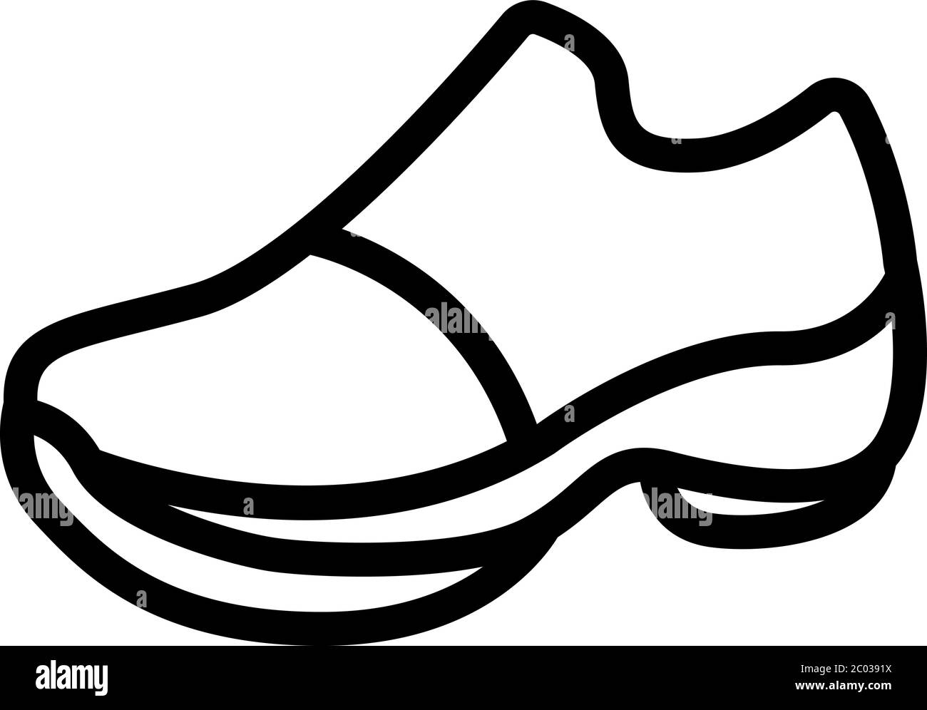 running boot icon vector outline illustration Stock Vector Image & Art ...
