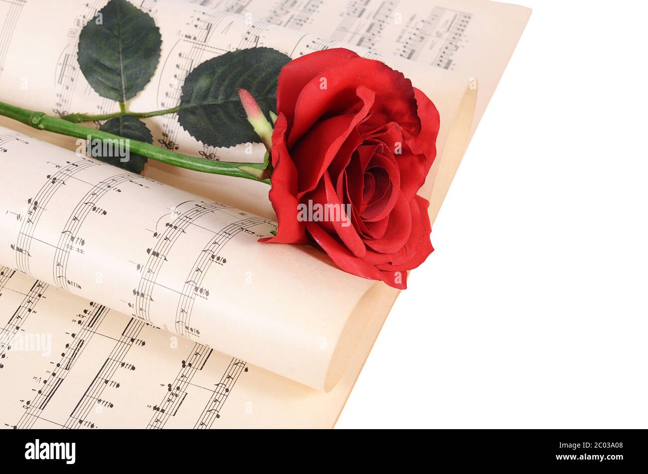 Abstract music background notes floral hi-res stock photography and ...