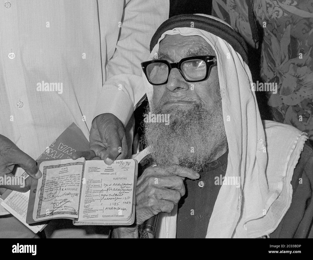Sayed Abdul Mabood from Pakistan who claims to be the world's oldest ...