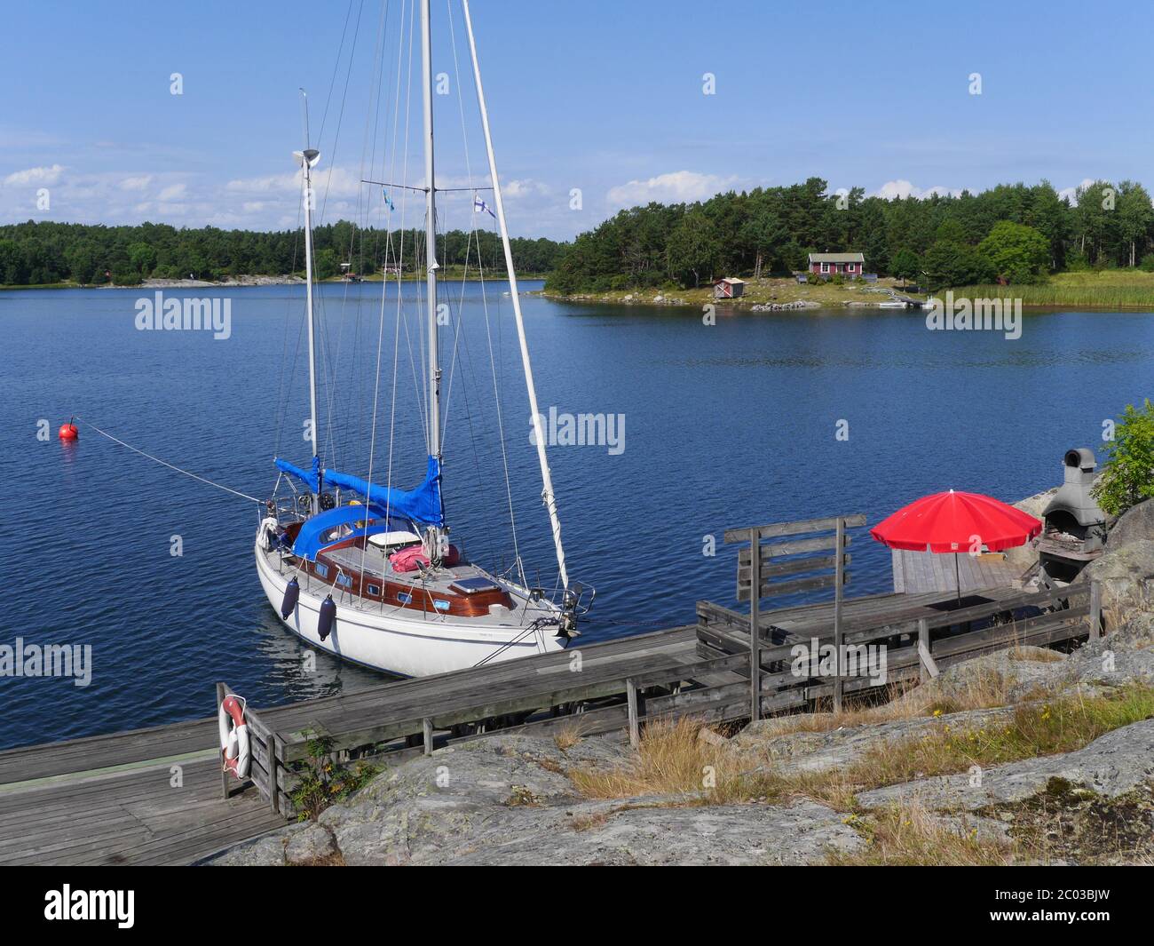 skerry landscape near Stockholm Stock Photo - Alamy