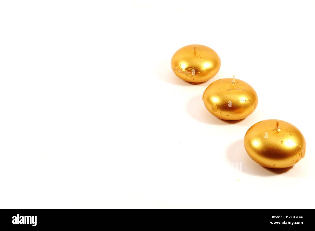 Table with candles Cut Out Stock Images & Pictures - Alamy