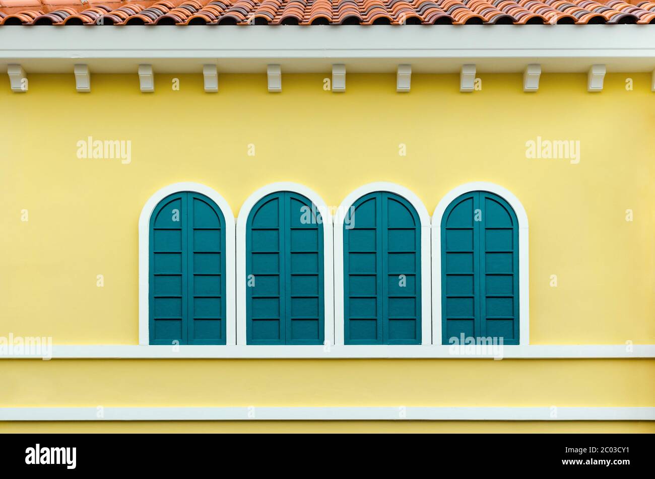 Green yellow windows hi-res stock photography and images - Alamy
