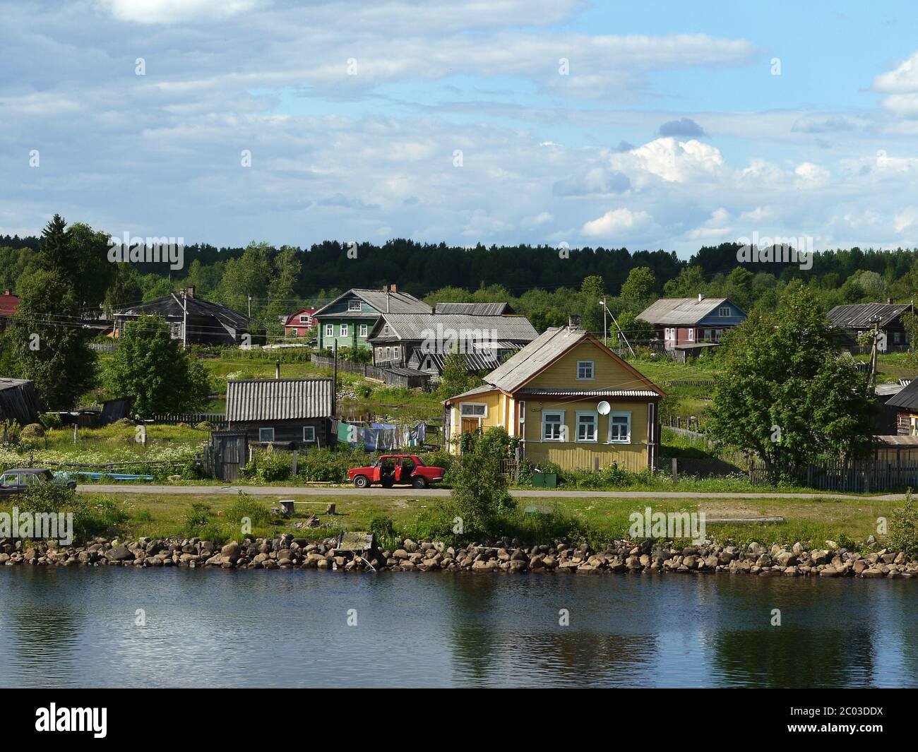 Russian village life hi-res stock photography and images - Alamy