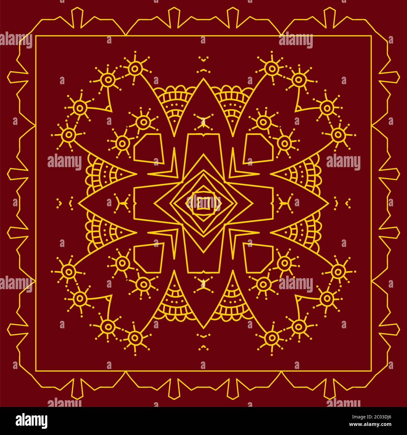 Folk Traditional, Tribal Design, Motif, Wall Painting Vector ...