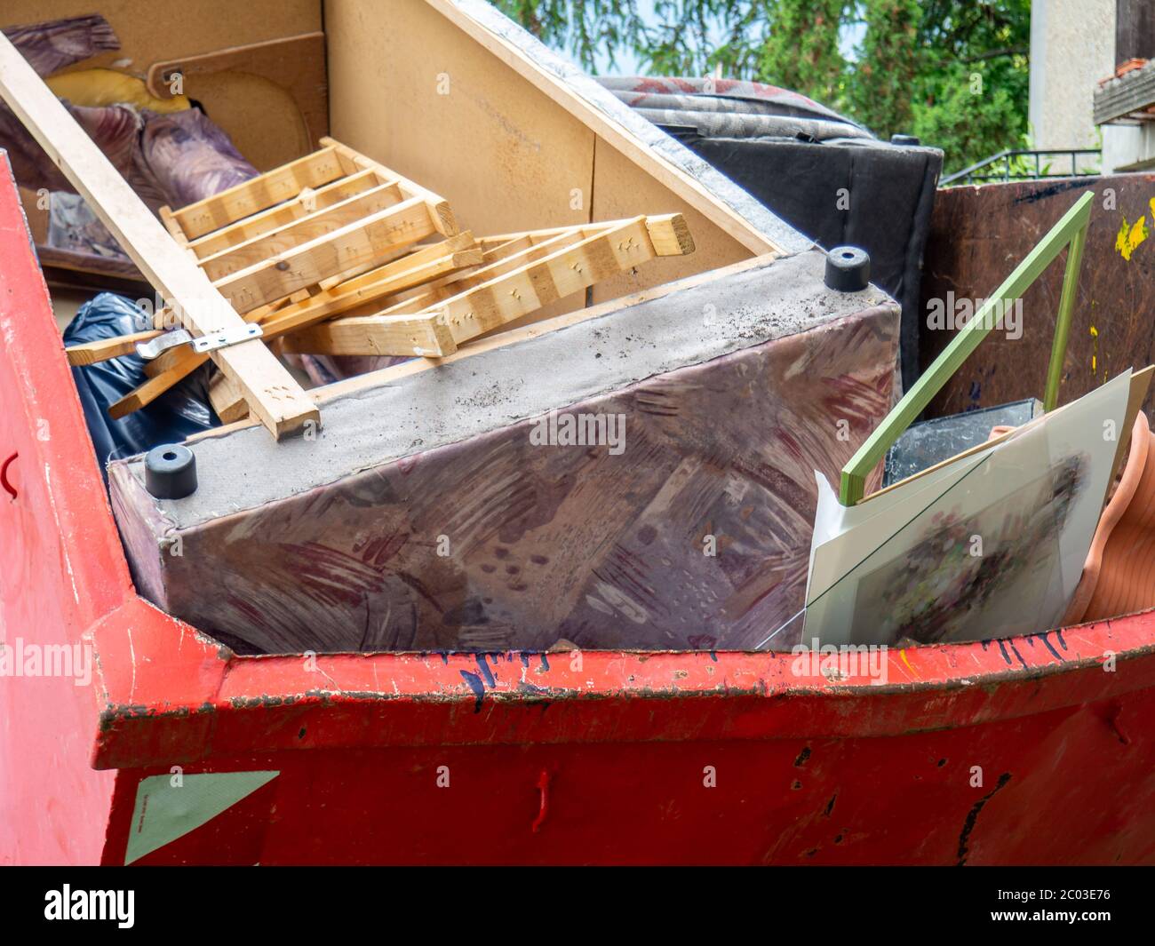 Bulky waste container hi-res stock photography and images - Alamy