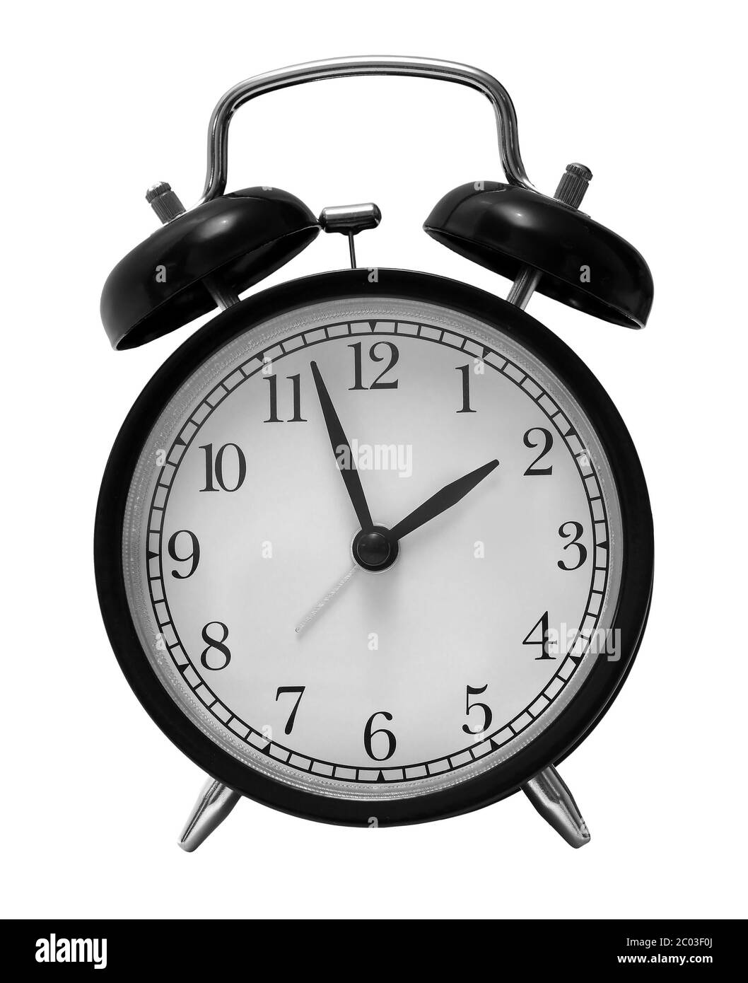 black alarm clock isolated Stock Photo - Alamy black alarm clock isolated Stock Photo - Alamy