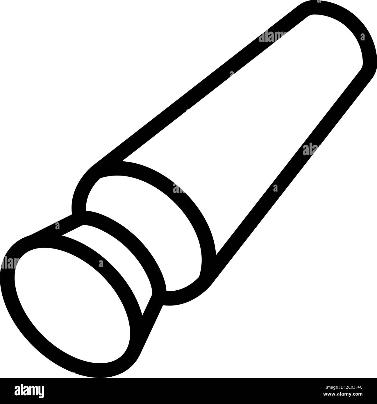 contact lens installation tool icon vector outline illustration Stock ...