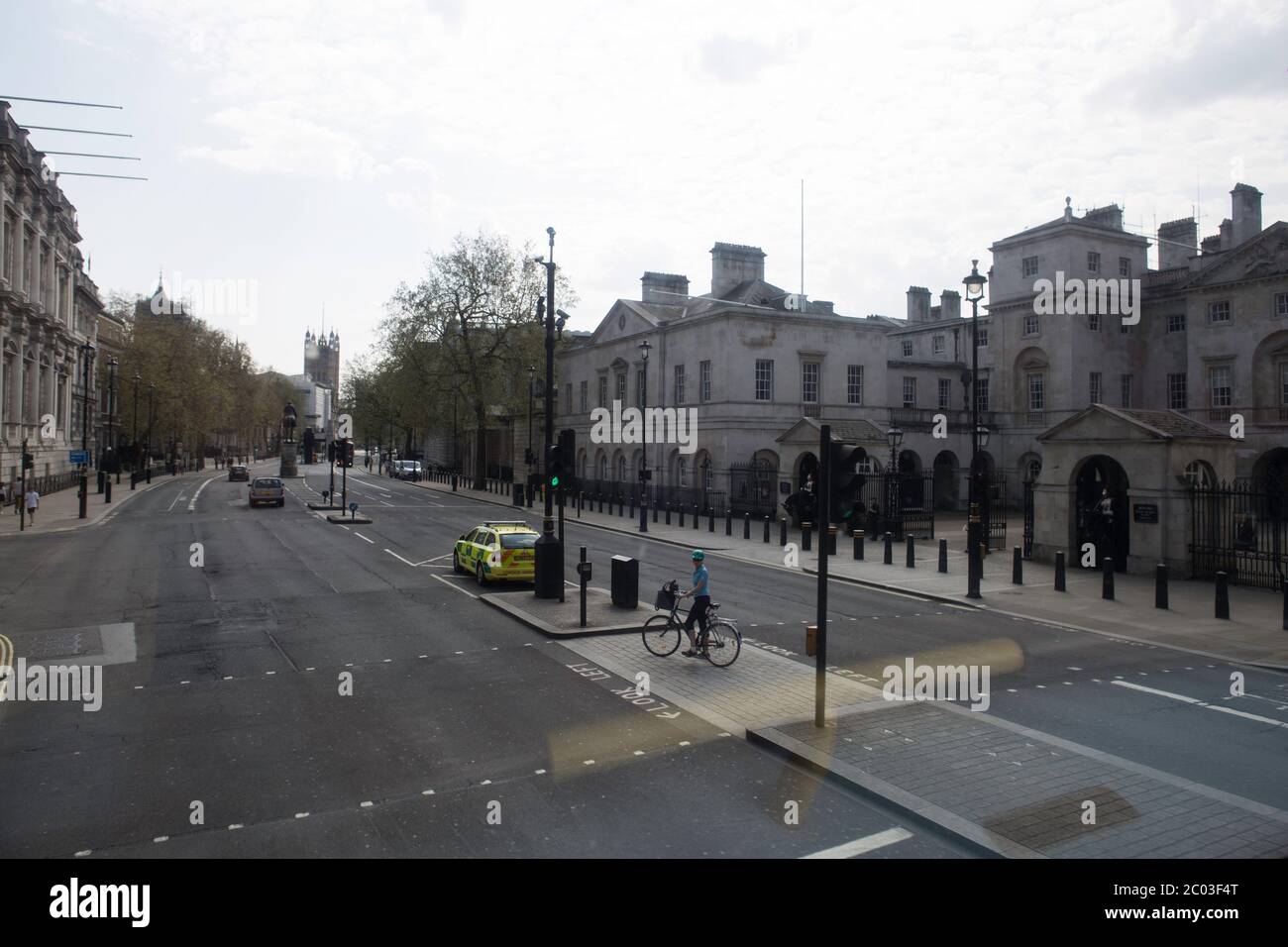 London pandemic, Empty streets, 2020 Stock Photo - Alamy