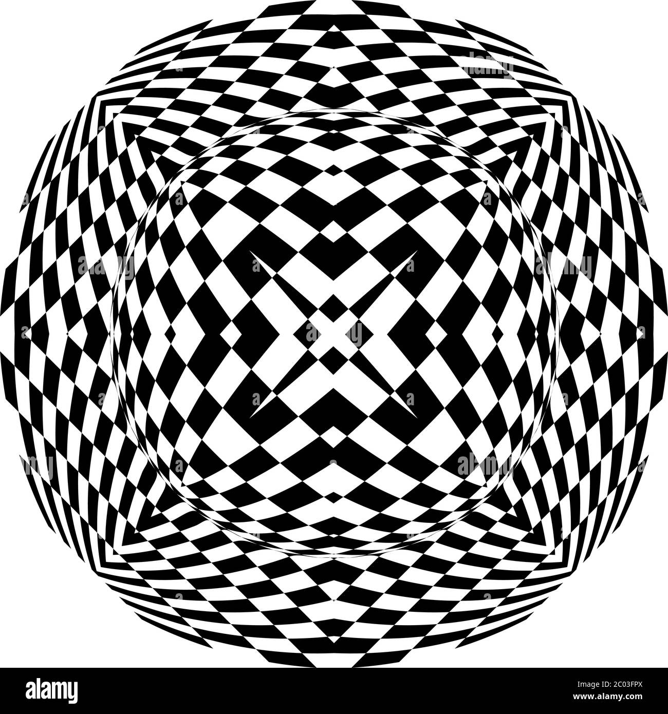Checkered Background Design Vector Illustration Stock Vector Image