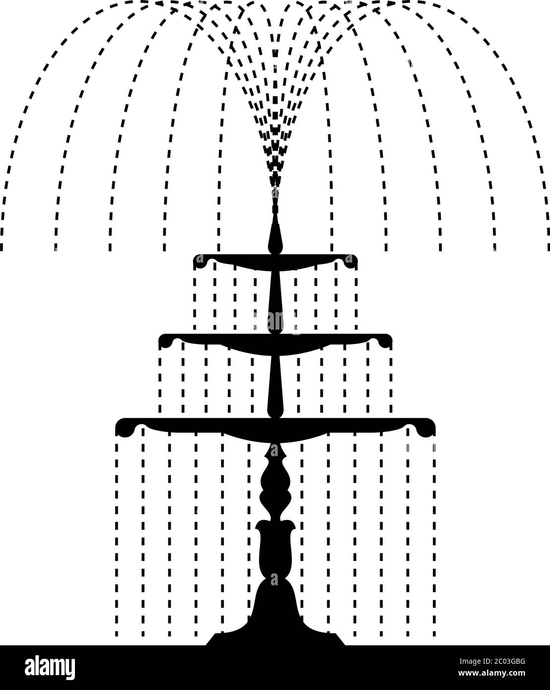 Fountain vector vectors hi-res stock photography and images - Alamy