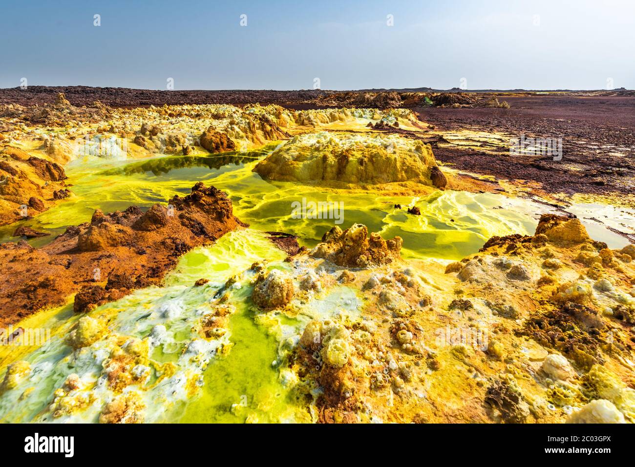 Danakil volcano ethiopia trek hi-res stock photography and images - Alamy