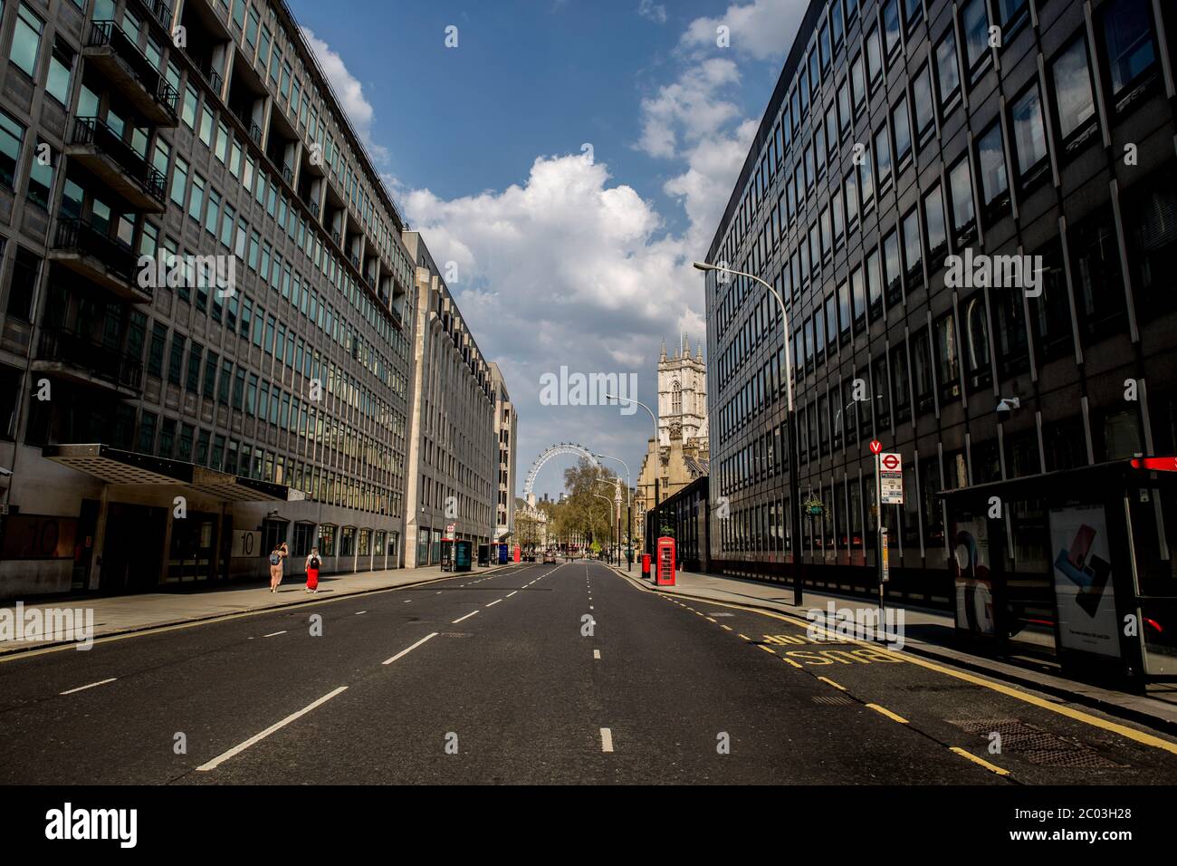 Empty streets 2020 hi-res stock photography and images - Alamy
