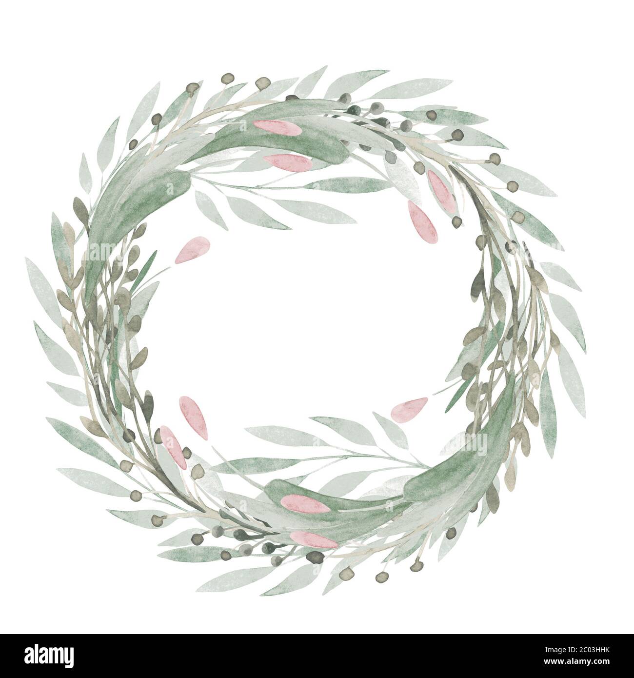 Floral Wreath Clipart