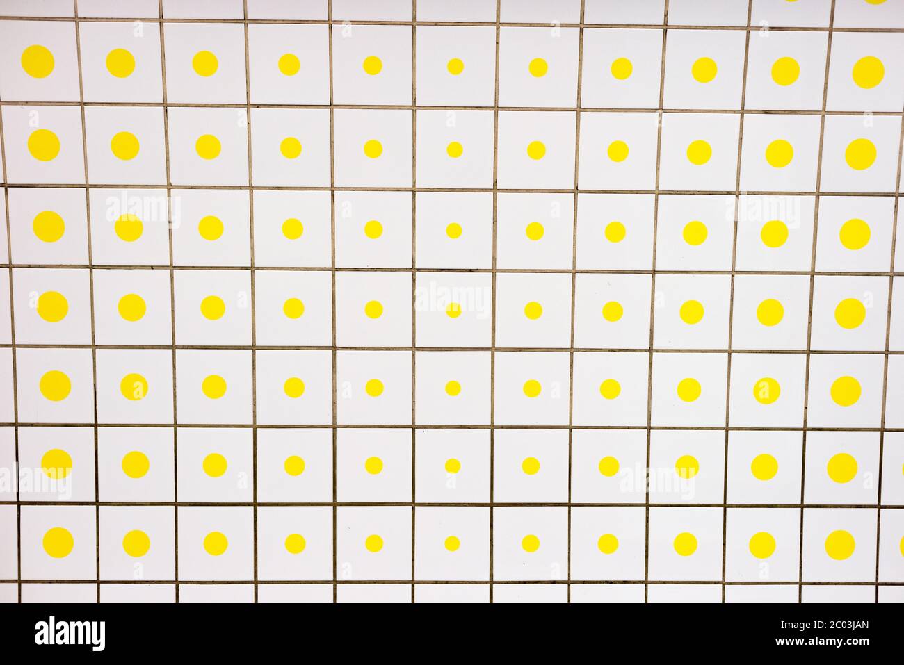 Tile designs at Pimlico station on the Victoria Line on the London ...