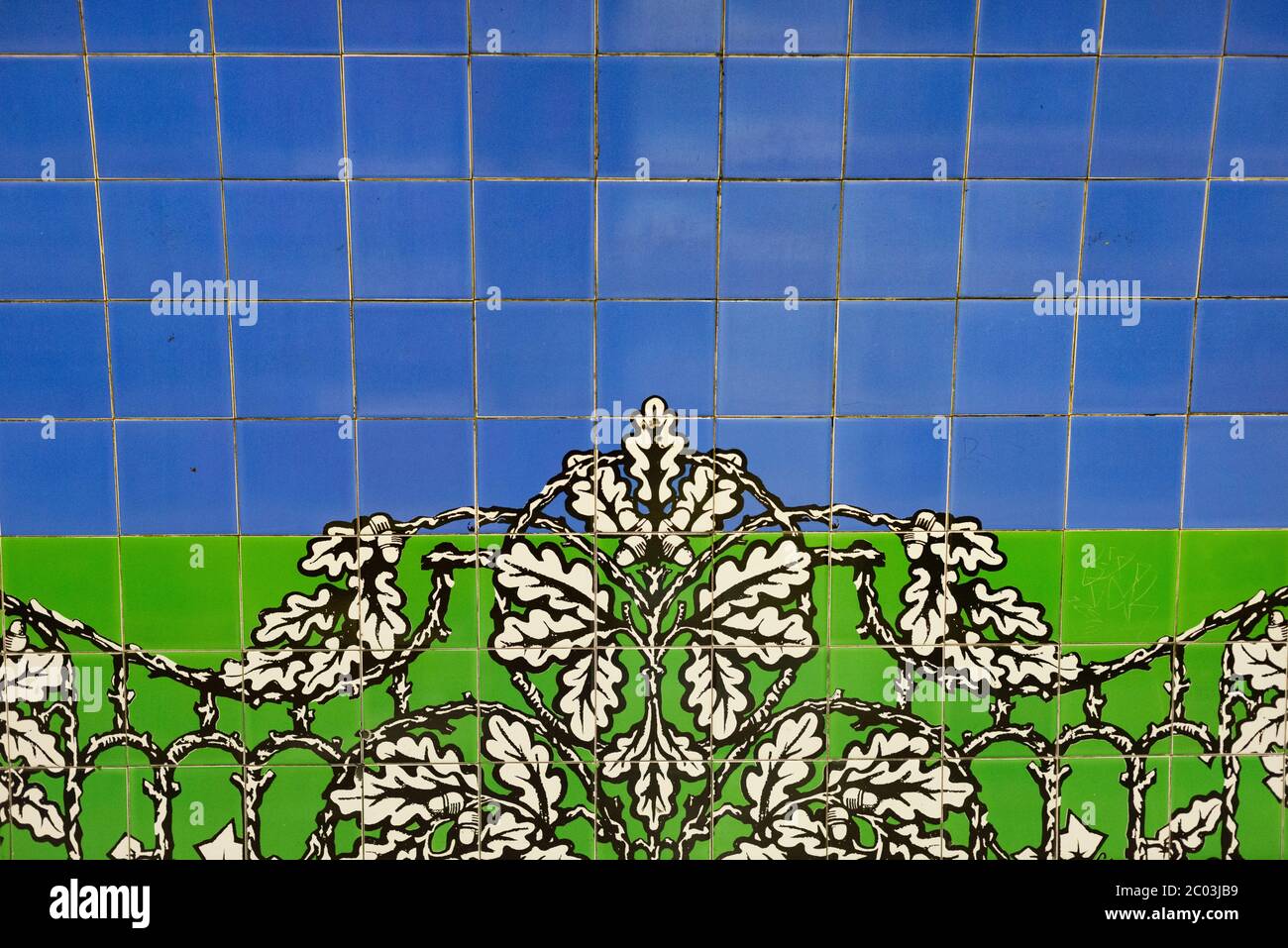 Victoria Line on the London Underground Tube system, England, UK Stock ...