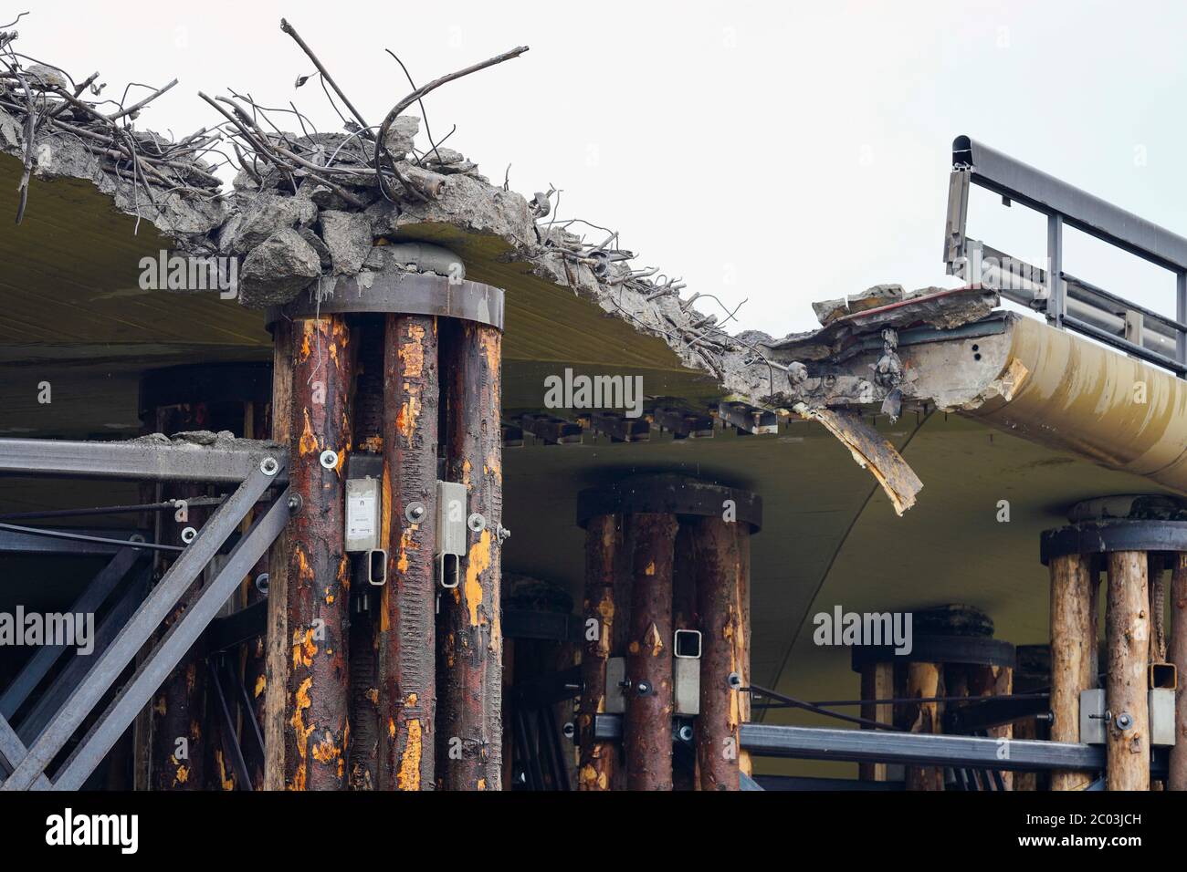 Road demolition debris hi-res stock photography and images - Alamy