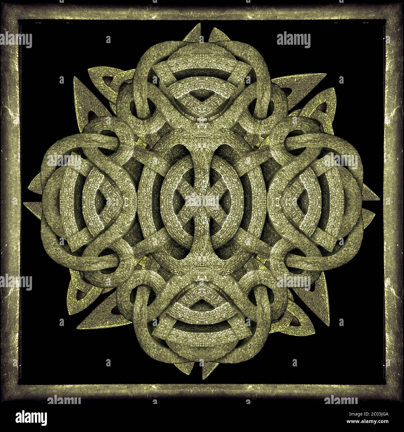 Ancient Mystic Symbol Artwork Stock Photo - Alamy