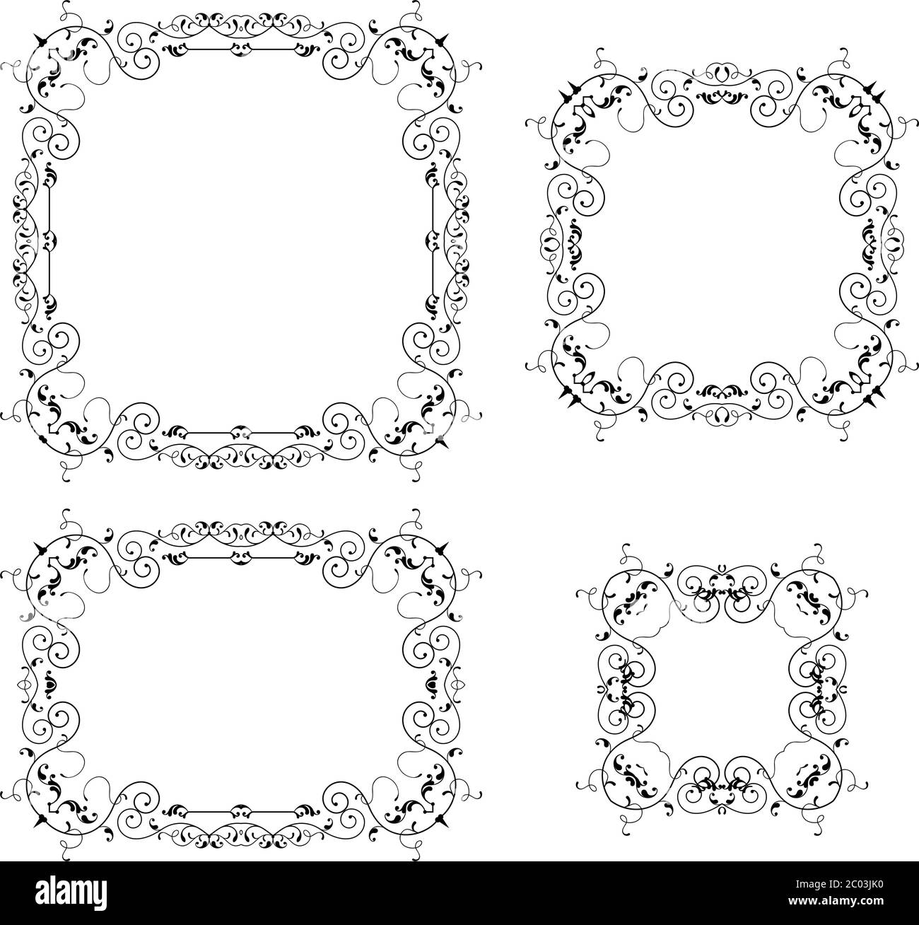 Frame Border Design Vector Illustration Stock Vector Image & Art - Alamy