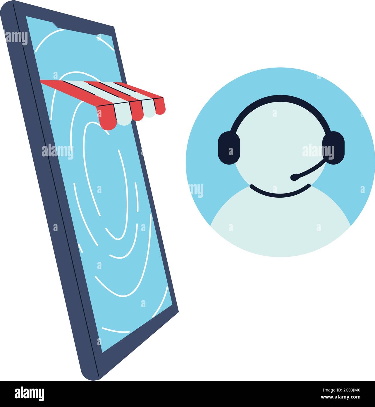 Stores application Stock Vector Images - Alamy