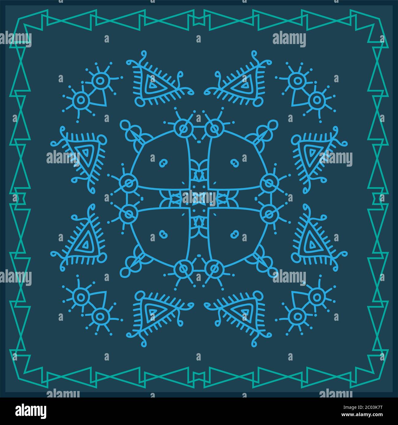 Folk Traditional, Tribal Design, Motif, Wall Painting Vector ...