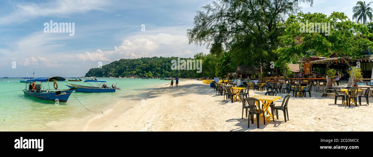 Redang Islands, Malaysia; May-2019; White Sand Beach, Redang Island ...