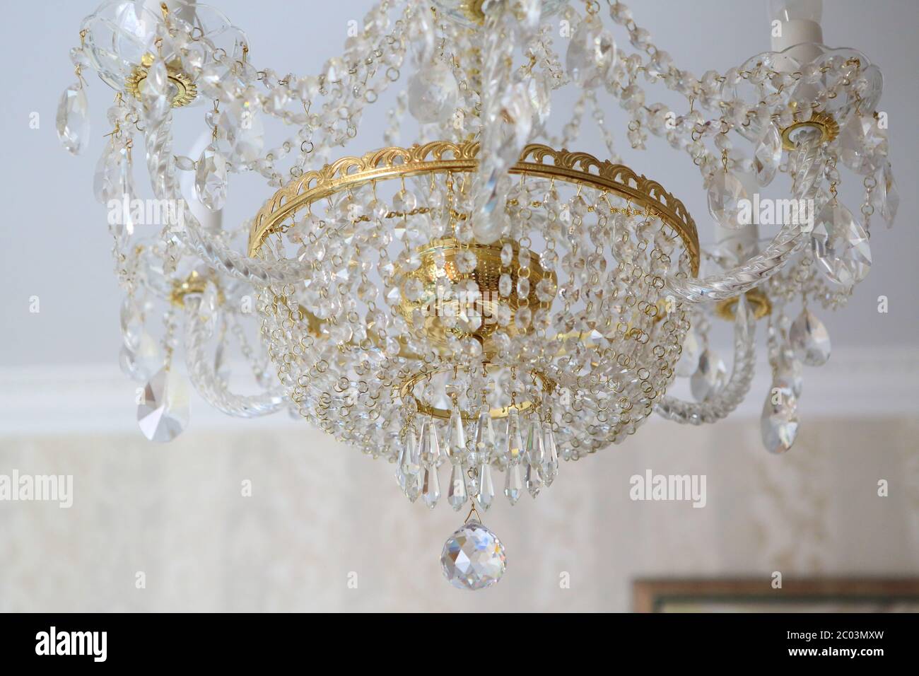 Beautiful chandelier hi-res stock photography and images - Alamy