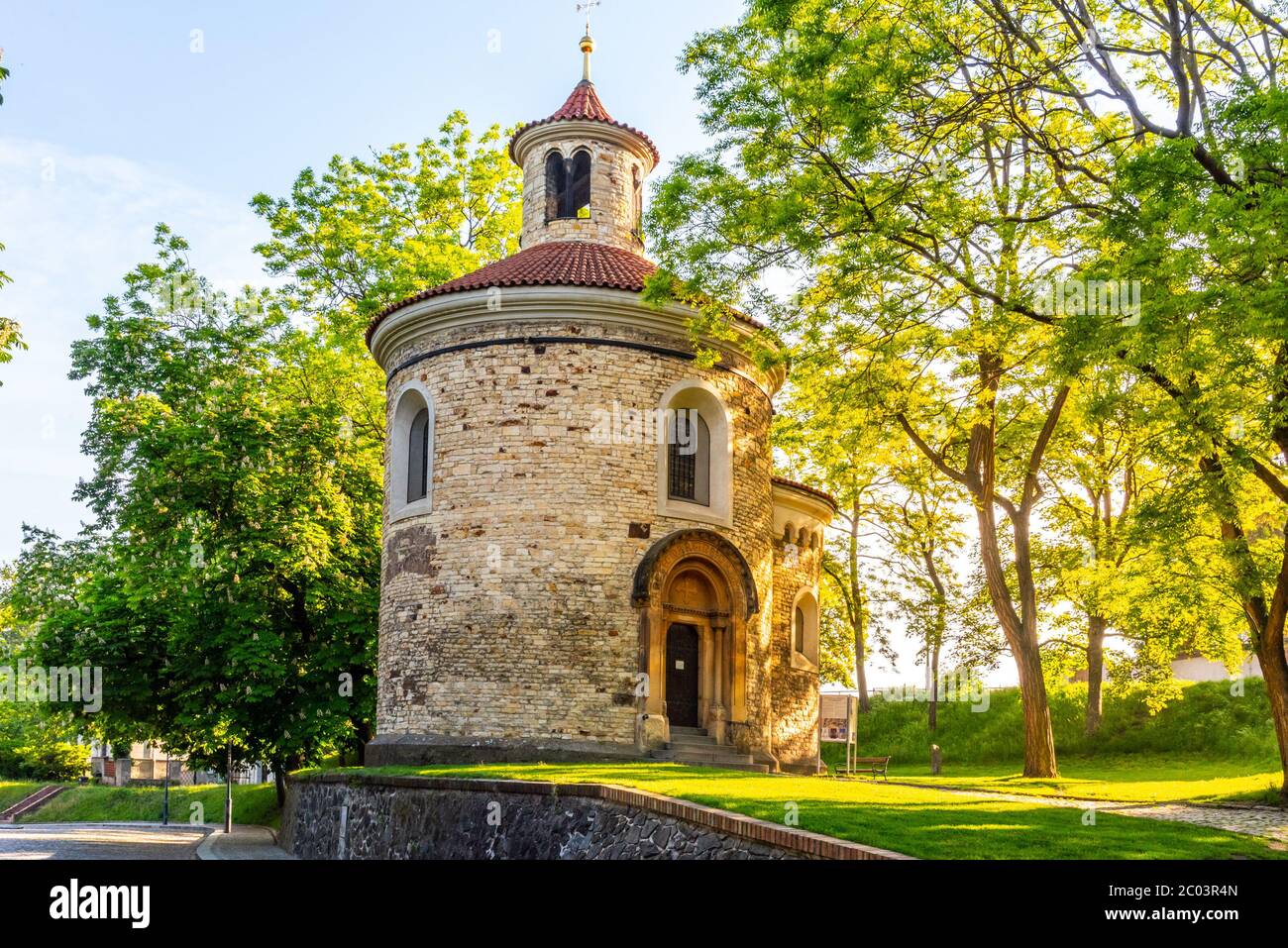Romanesque rotunda of saint martin hi-res stock photography and images ...