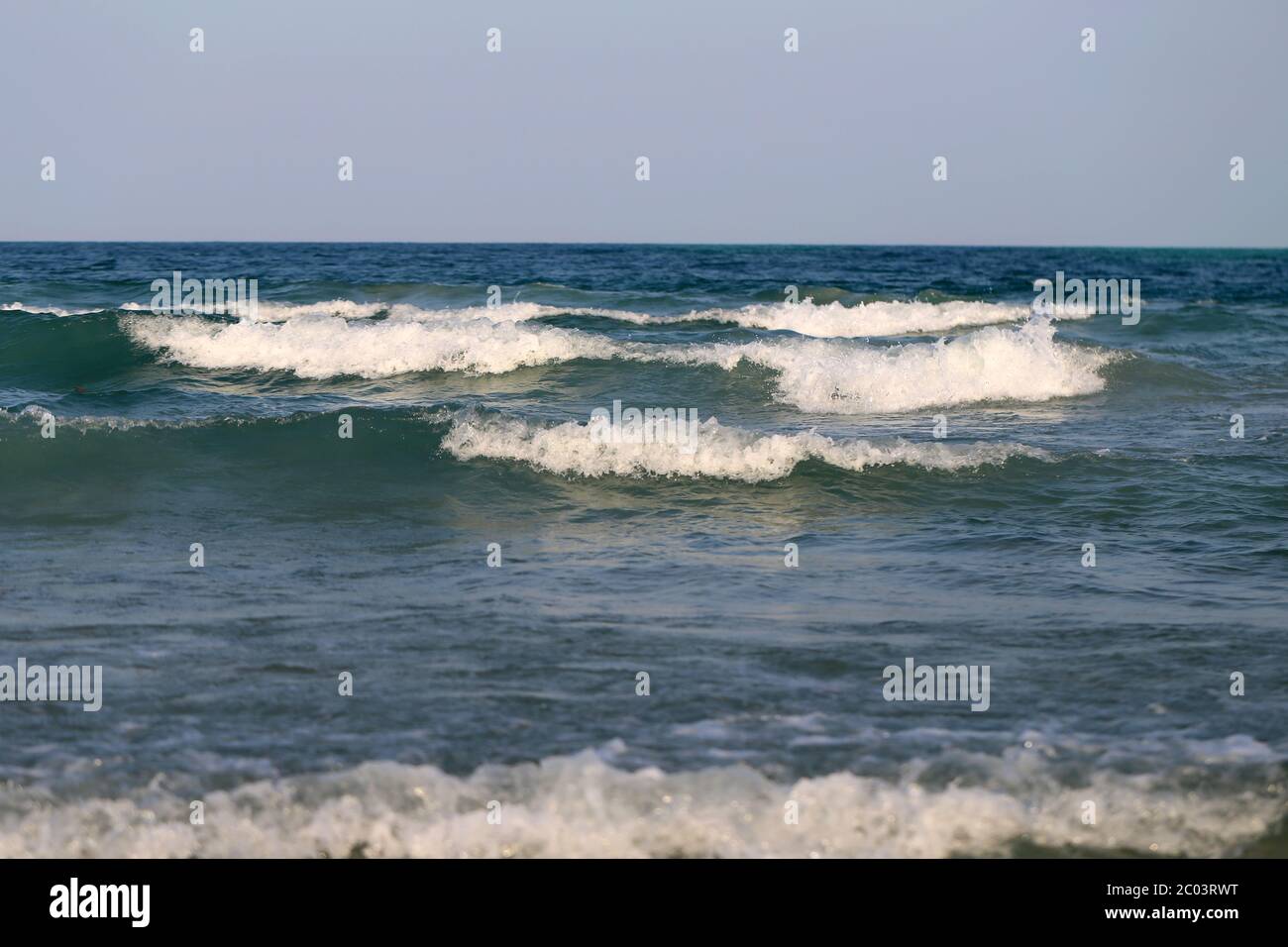Beautiful large sea waves Stock Photo - Alamy