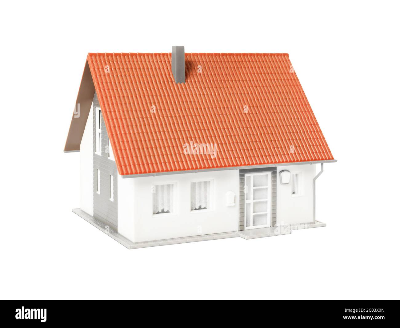 Toy house real estate concept Cut Out Stock Images & Pictures - Alamy