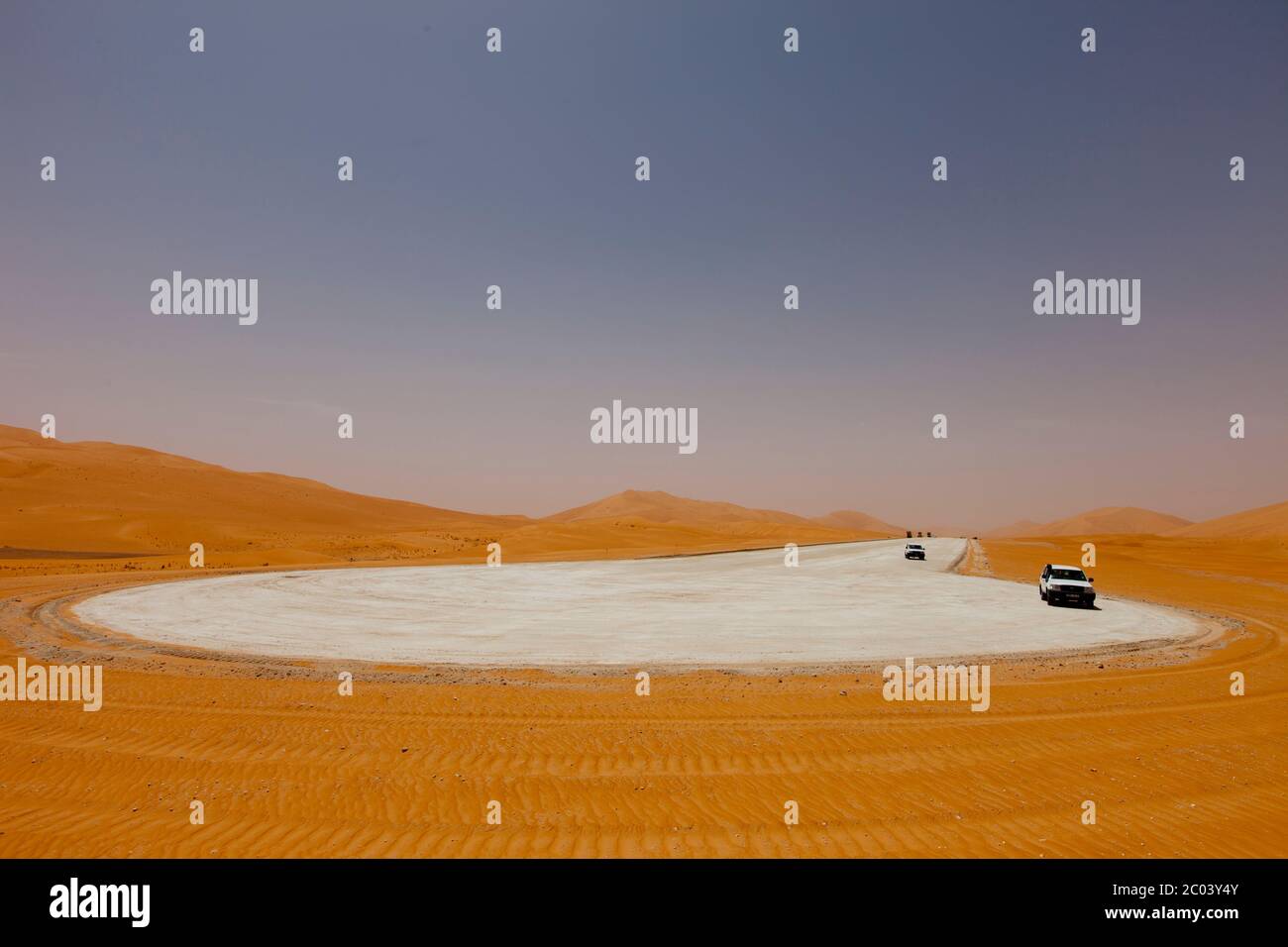 Construction of a new airstrip for a large oil and gas facility in the ...