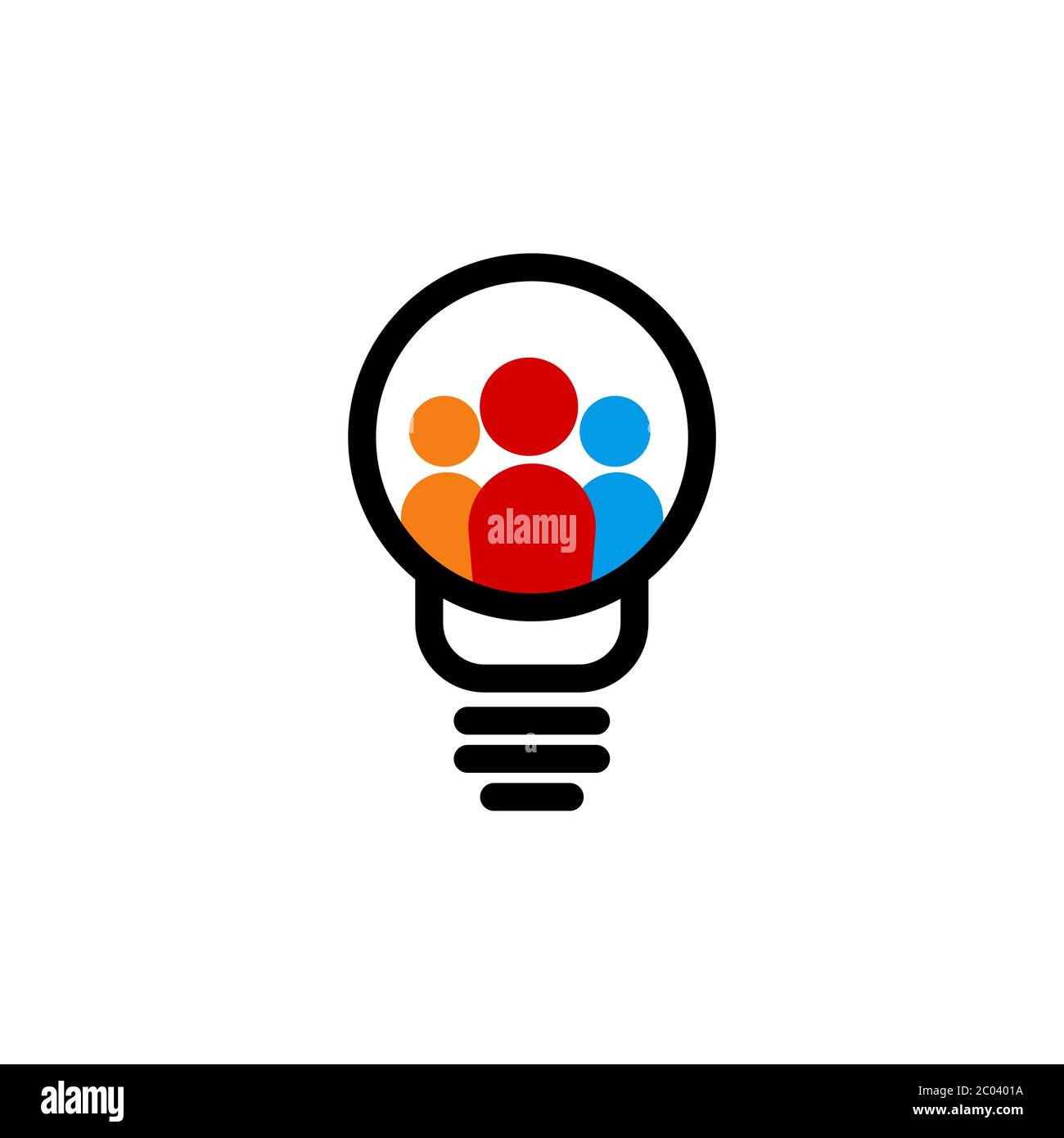 community idea vector design template illustration Stock Vector Image ...