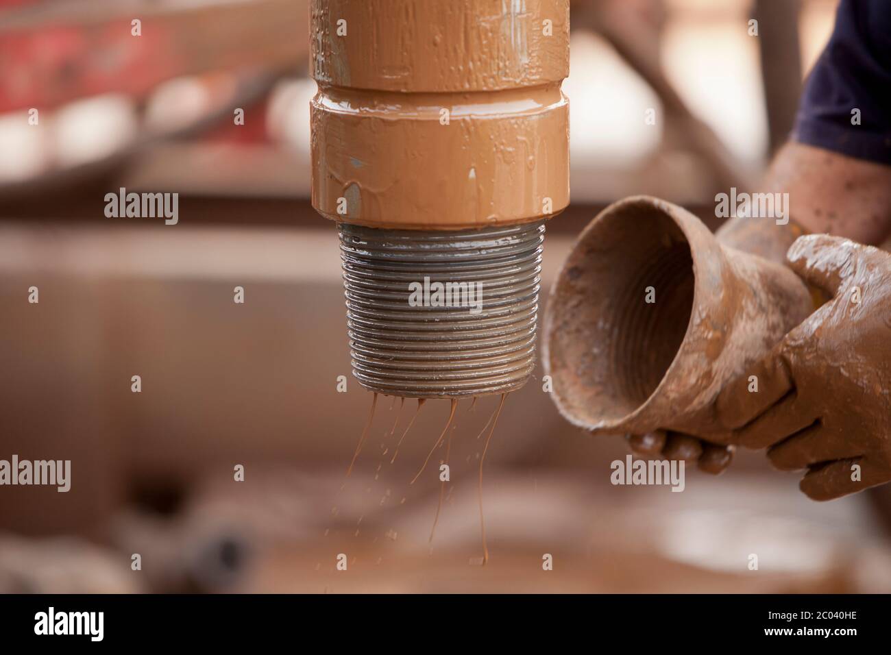 Engineer oil rig hi-res stock photography and images - Alamy